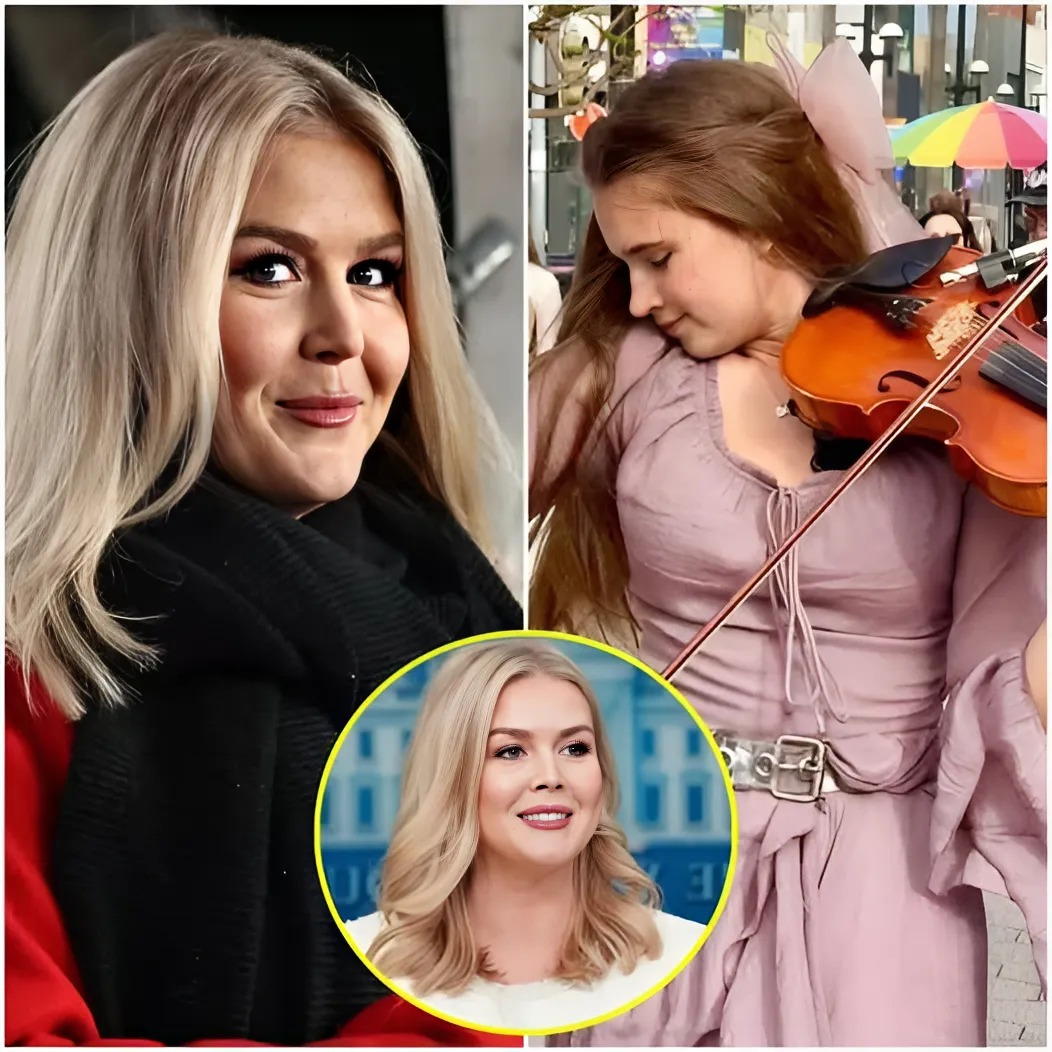 Karoline Leavitt Hears a Young Girl Playing Violin on the Street - Amazing