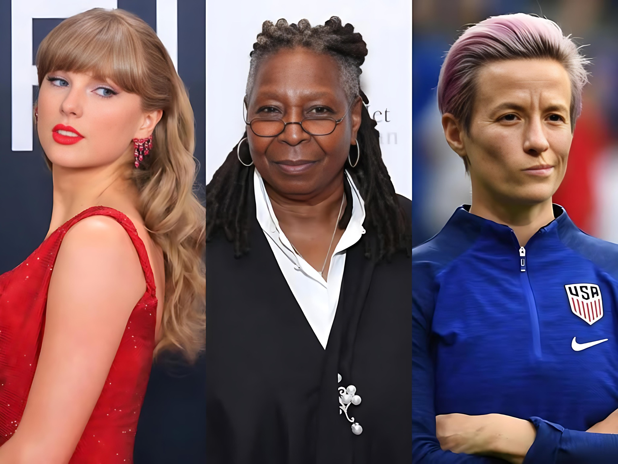 BREAKING NEWS: Taylor Swift, Whoopi Goldberg, and Megan Rapinoe shock ...