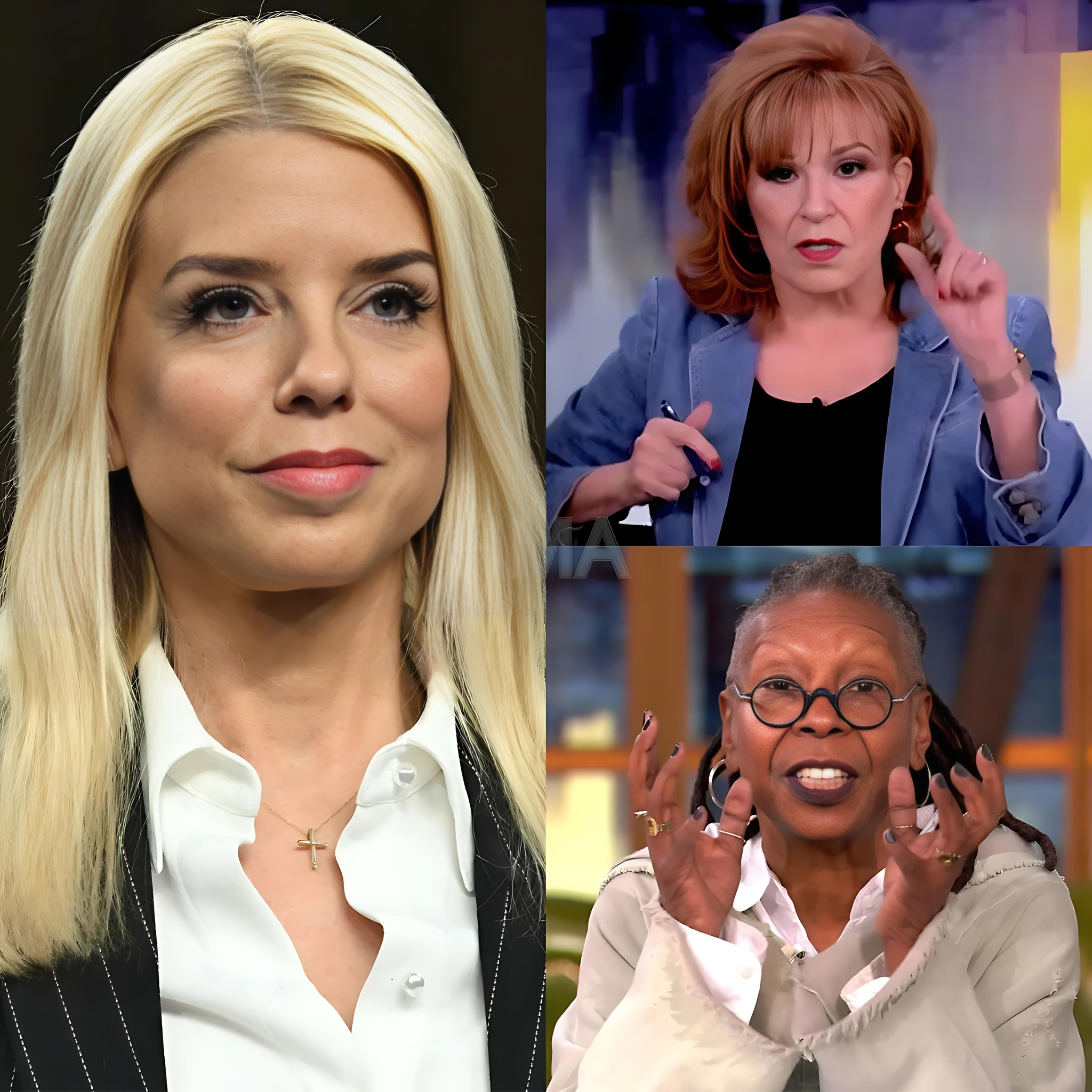 1 MINUTE AGO: Pam Bondi DROPS A BOMBSHELL on The View — One Sentence ...